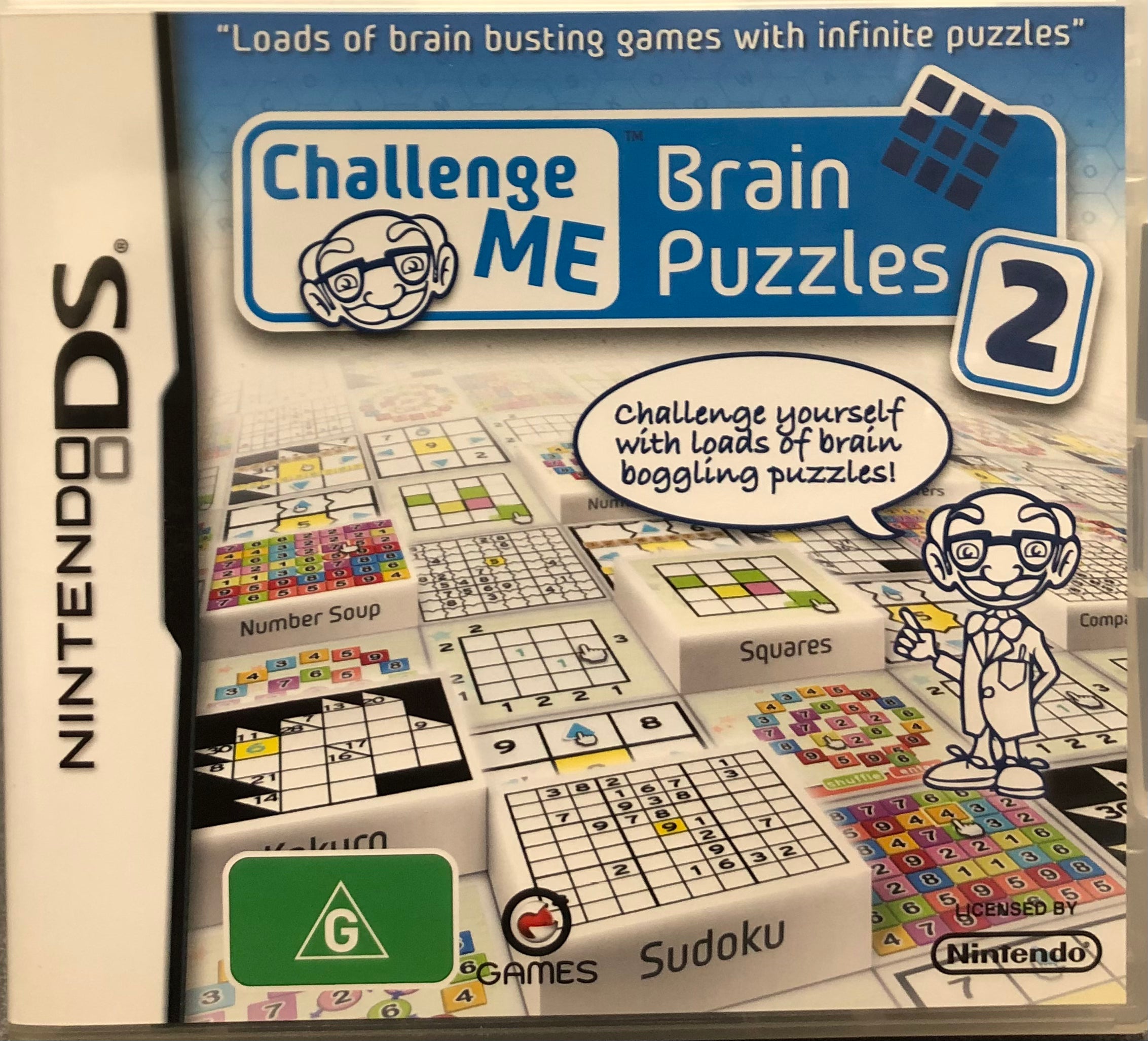 Challenge Me: Brain Puzzles 2 DS - Gametraders Modbury Heights