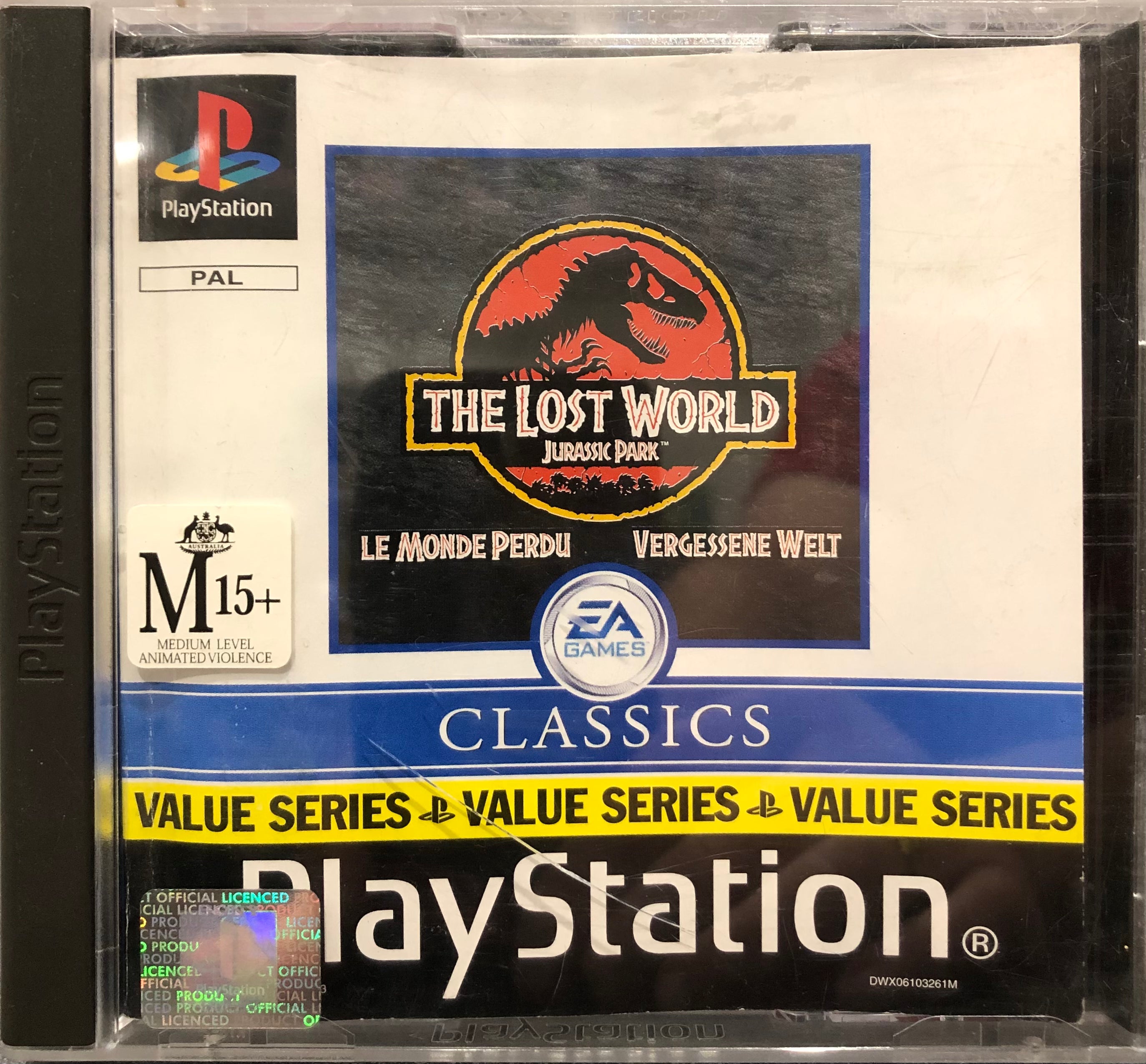 The Lost World: Jurassic Park PS1 - Gametraders Modbury Heights