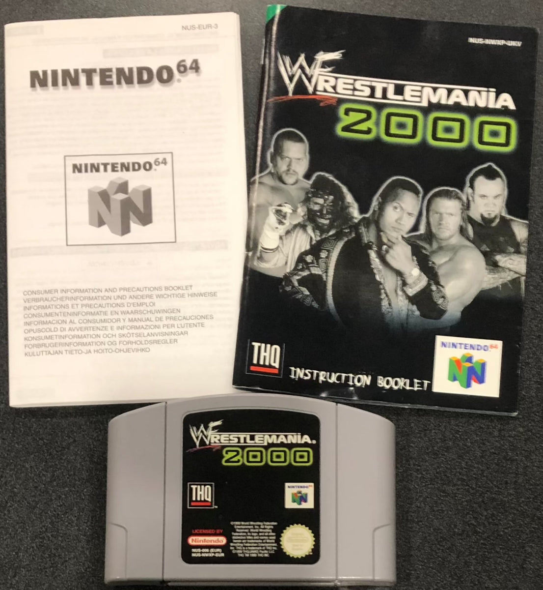 WWF Wrestlemania 2000 N64 Boxed - Gametraders Modbury Heights