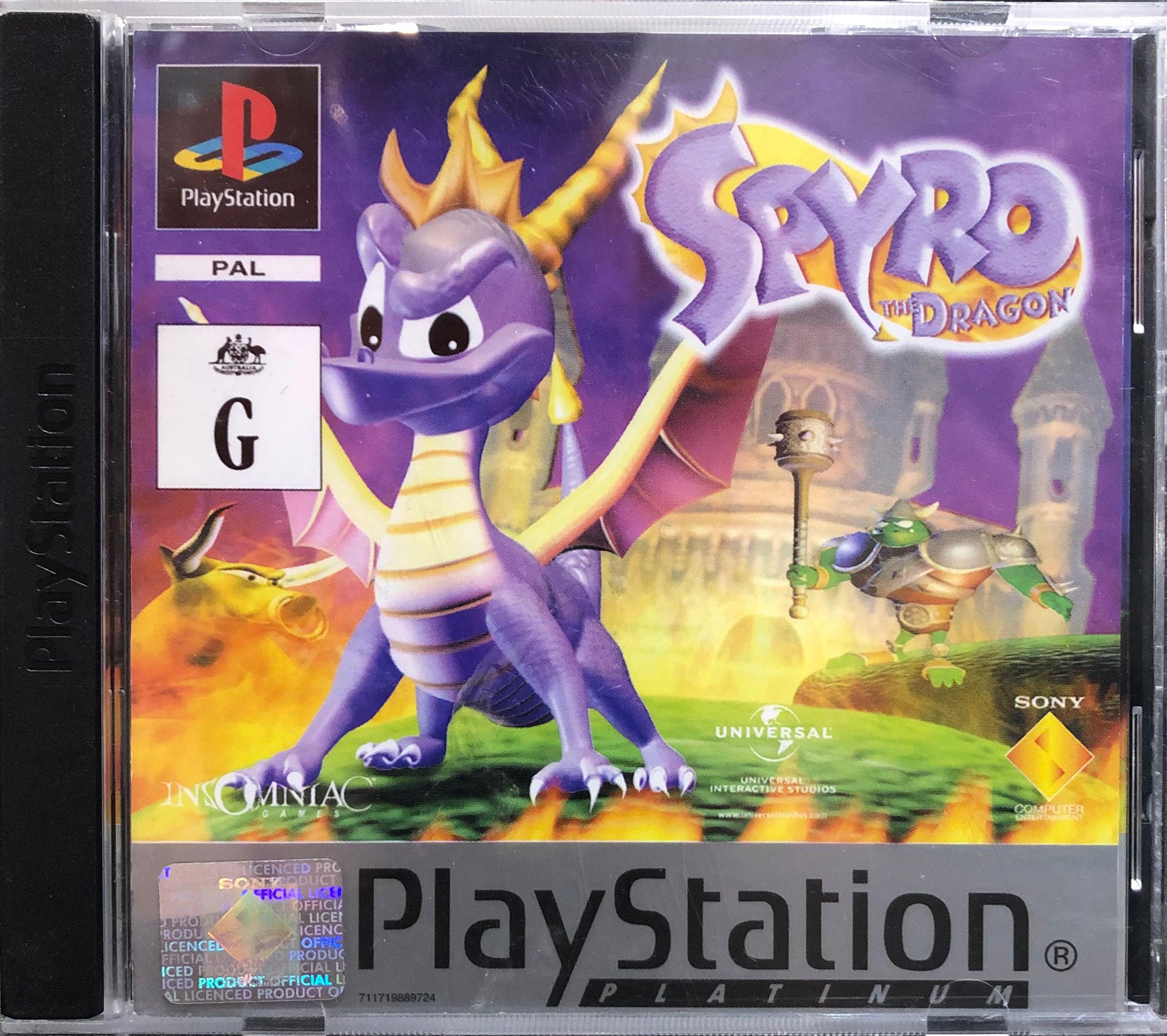 Spyro The Dragon PS1 - Gametraders Modbury Heights