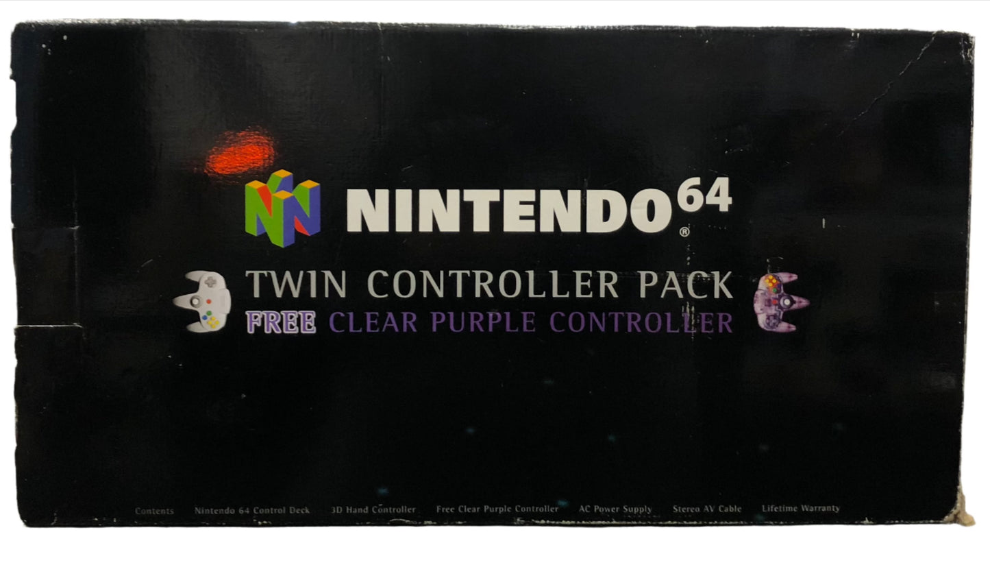 Nintendo 64 Twin Controller Pack Console - Gametraders Modbury Heights