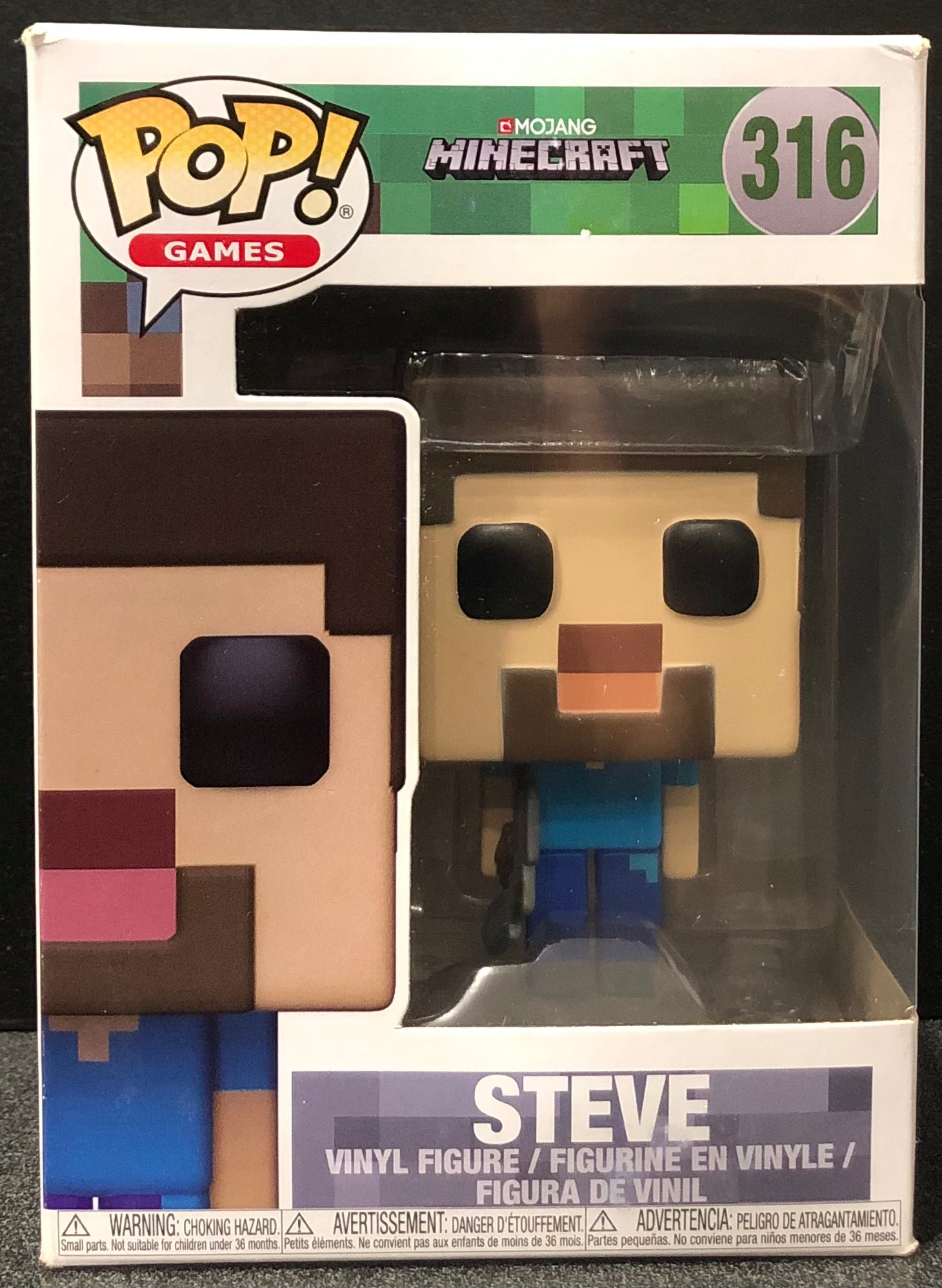 Minecraft - Steve Pop! Vinyl - Gametraders Modbury Heights