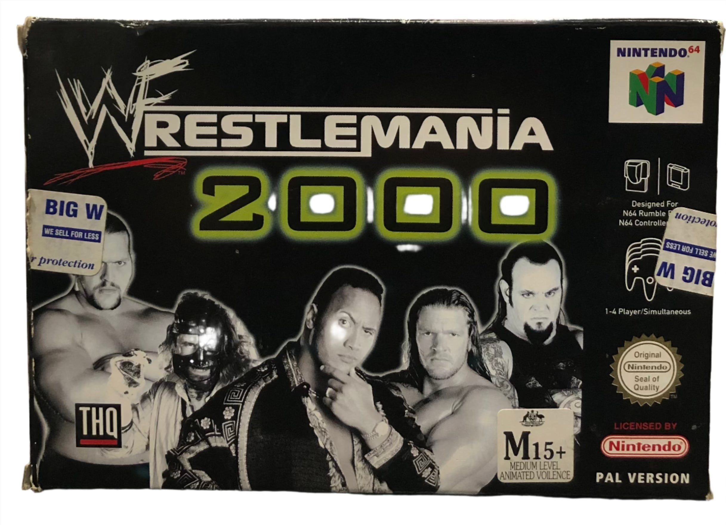 WWF Wrestlemania 2000 N64 Boxed - Gametraders Modbury Heights
