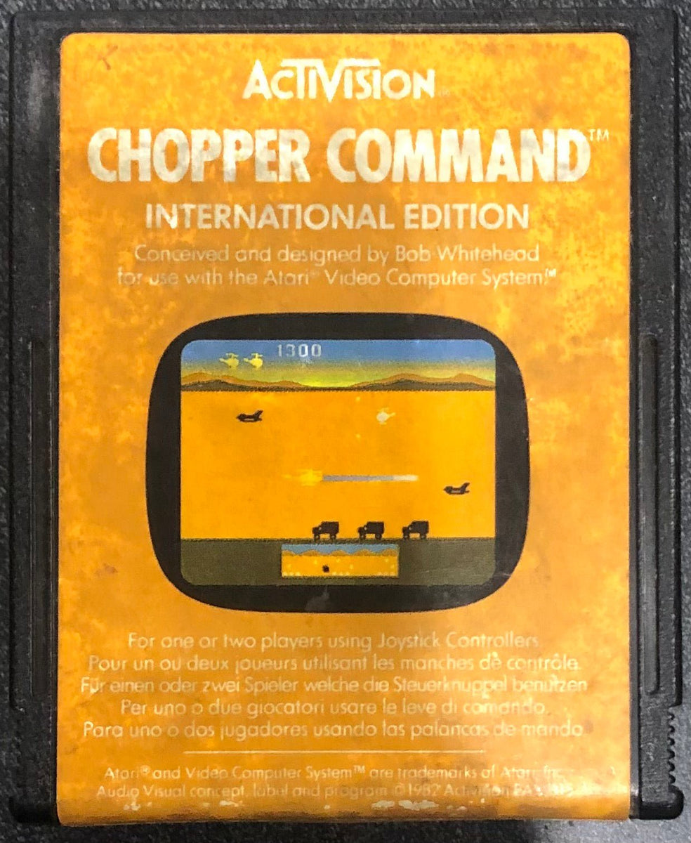 Chopper Command Atari2600 - Gametraders Modbury Heights