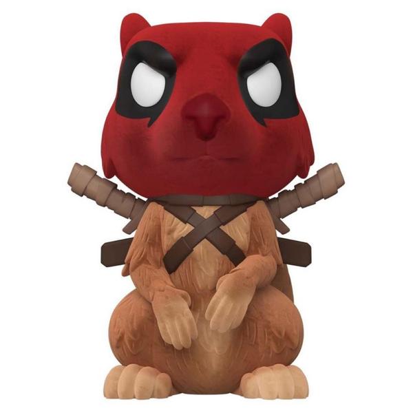 Deadpool - Squirrelpool Flocked 30th Anniversary US Exclusive 10" Pop ...