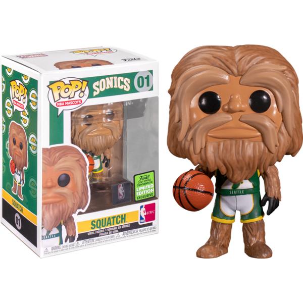 NBA Basketball - Squatch Seattle SuperSonics Mascot Pop! Vinyl ...