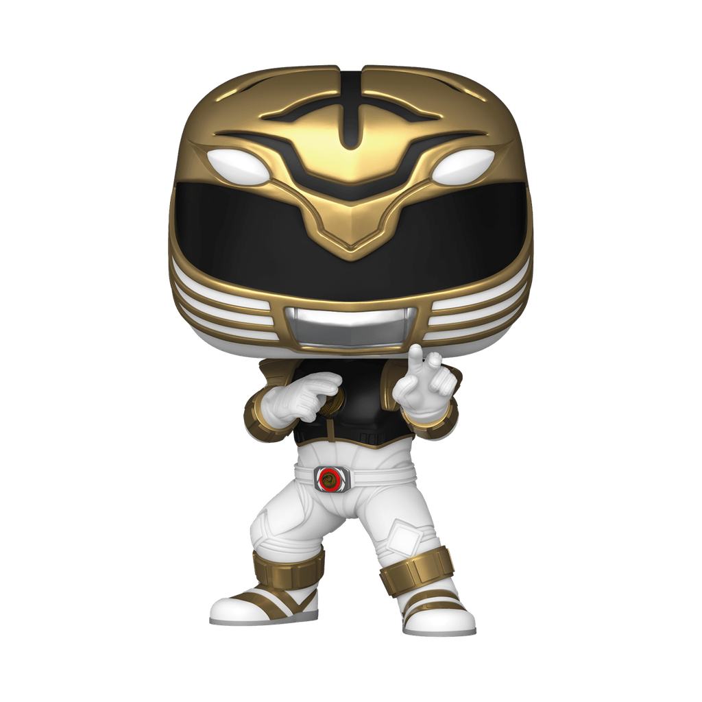 Power Rangers (1995) - White Ranger Pop! Vinyl - Gametraders Modbury ...