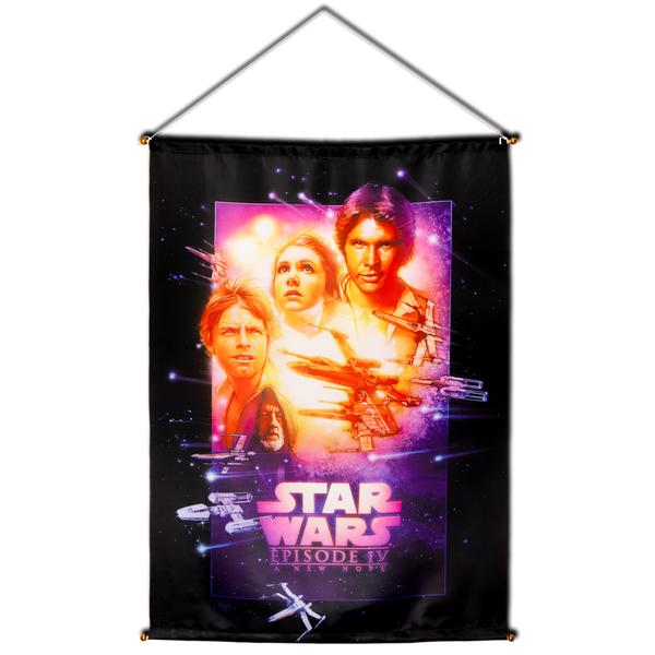 Star Wars - A New Hope Movie Poster Banner - Gametraders Modbury ...