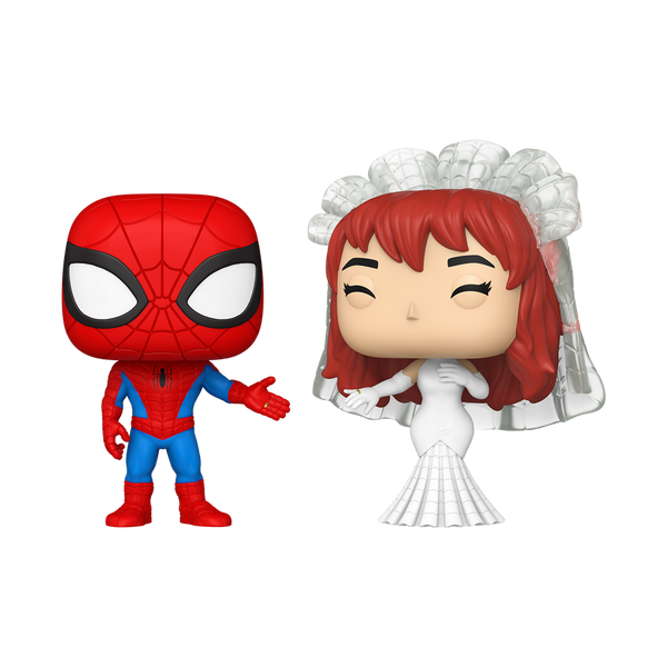 Marvel - Spider-man & Mary Jane Pop! Vinyl 2PK – Gametraders Modbury ...