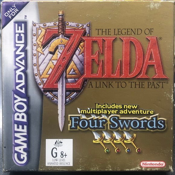 The Legend Of Zelda A Link To The Past Four Swords Gameboy Advance (Bo ...