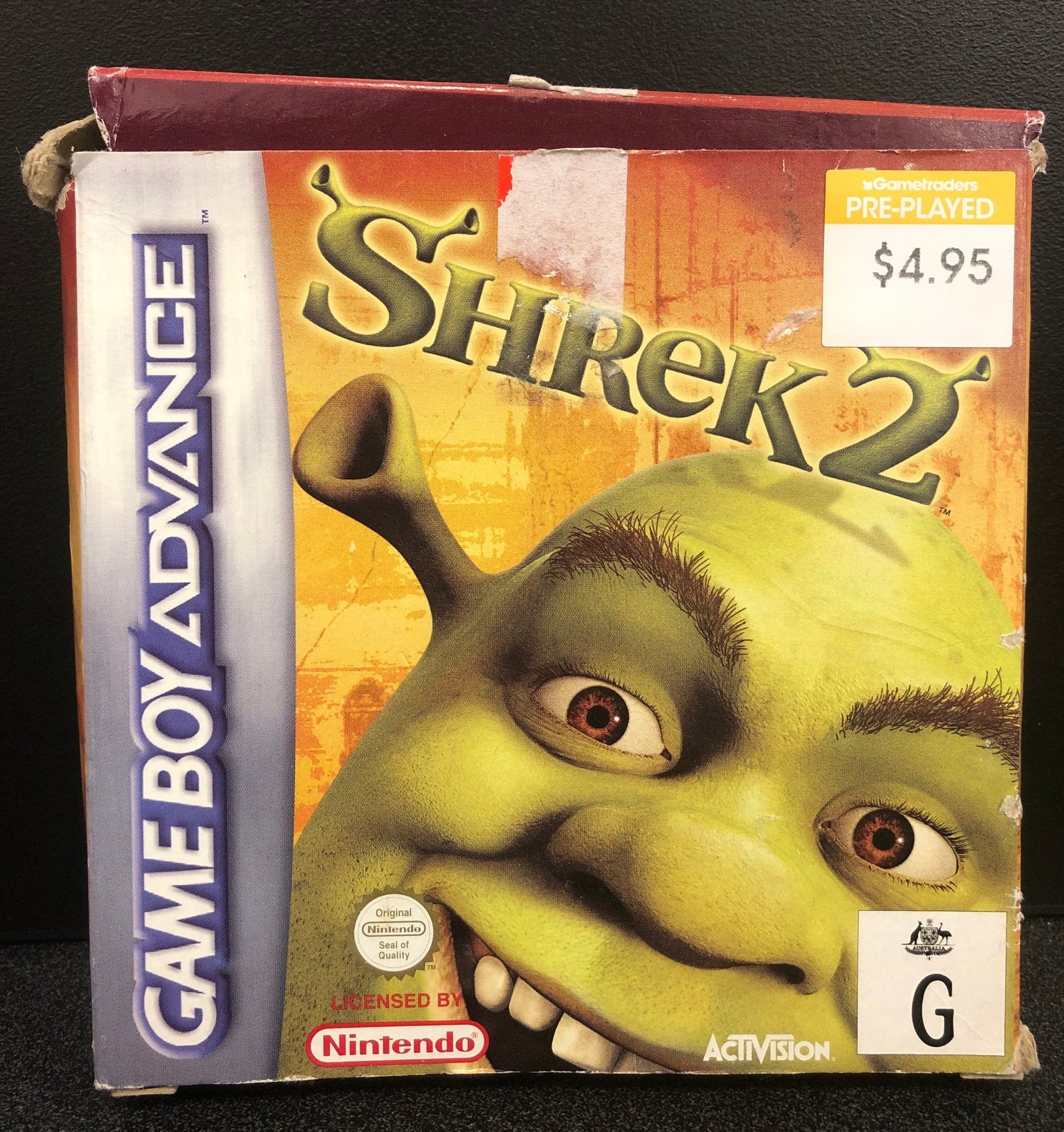 Shrek 2 Gameboy Advance - Gametraders Modbury Heights