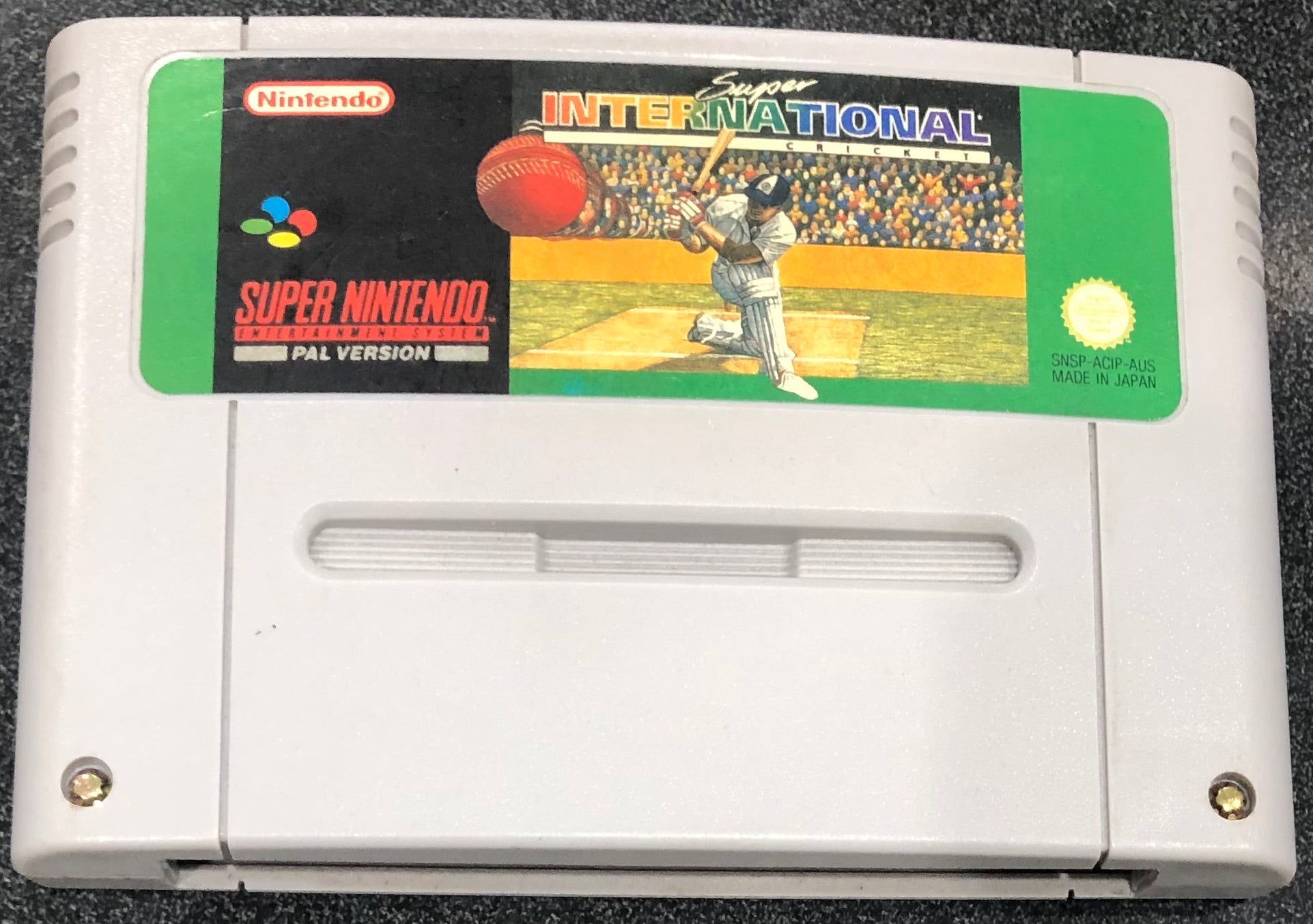 Super International Cricket SNES Cartdridge Only - Gametraders Modbury ...